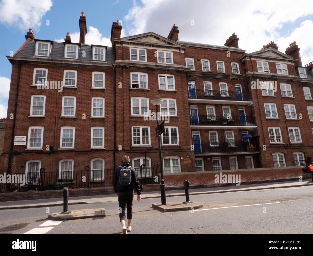 Peabody housing estate hi-res stock photography and images - Alamy