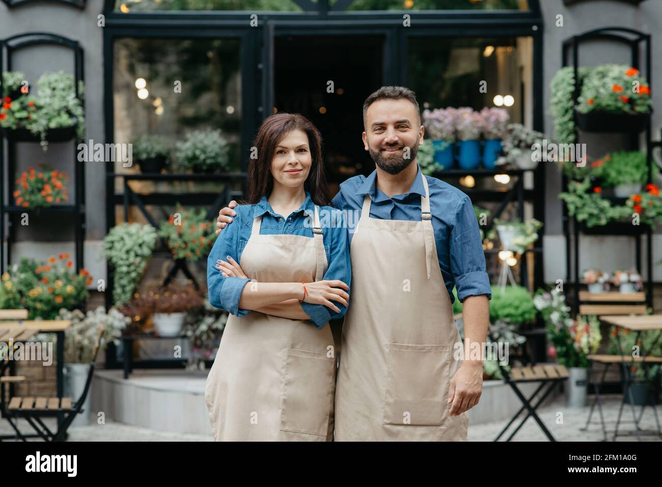 Woman in studio open different hi-res stock photography and images - Alamy