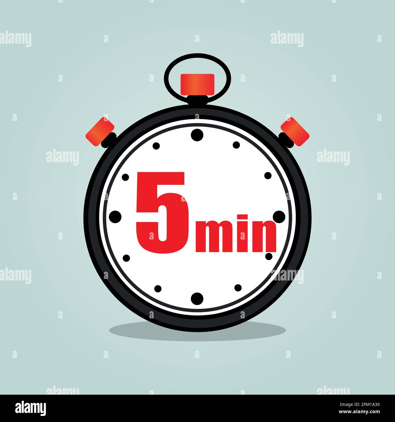 5 Minute Timer Clipart