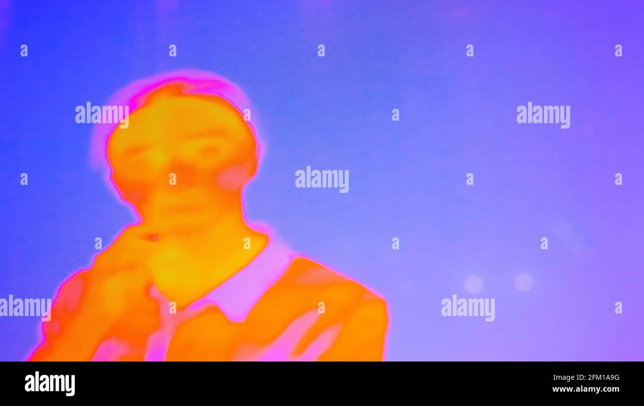 Thermographic image of the human body hi-res stock photography and ...