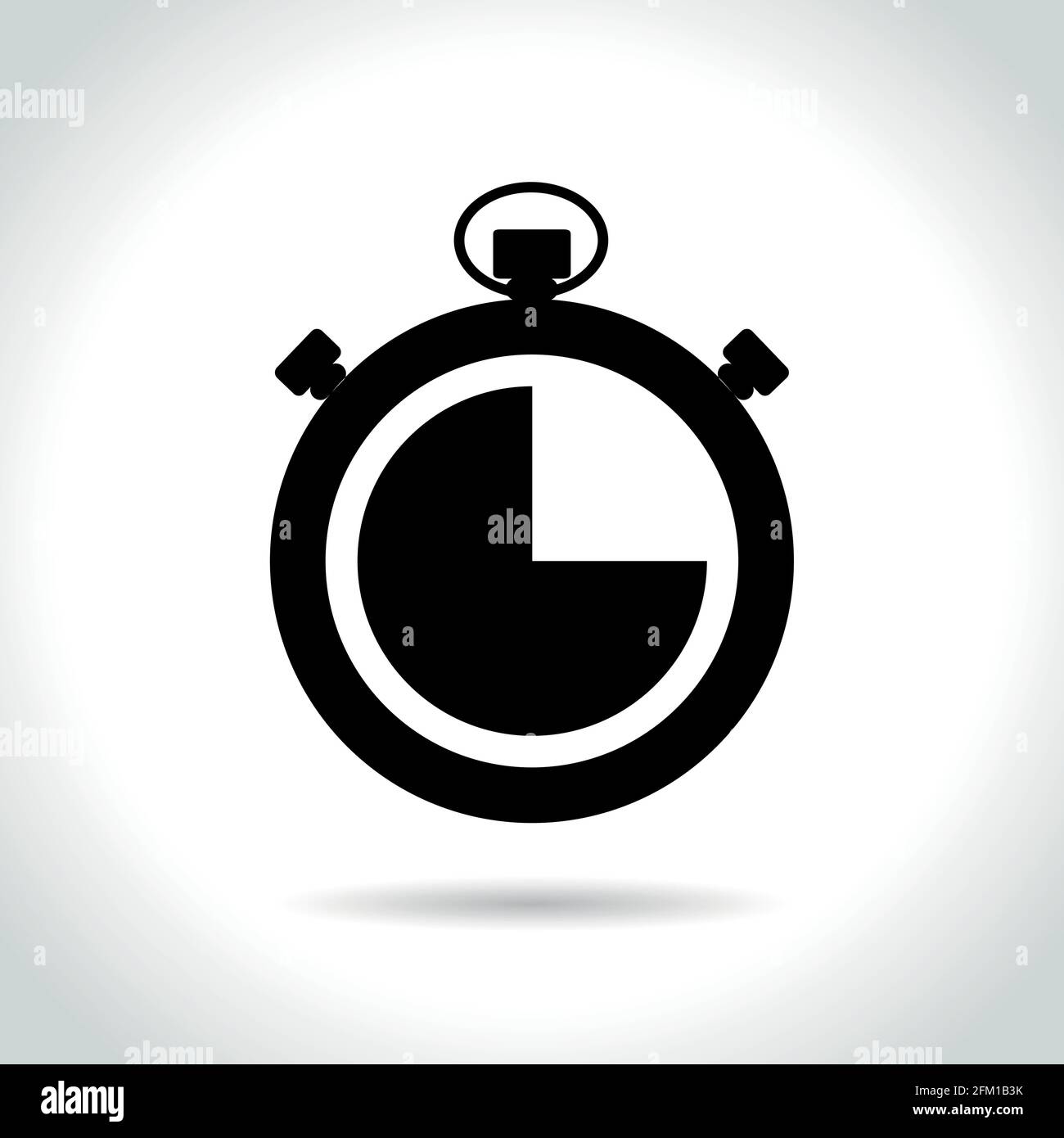 Illustration of time icon on white background Stock Vector Image & Art ...