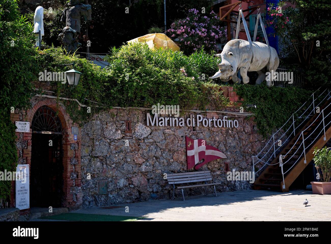 Museo del Parco at Marina di Portofino Stock Photo - Alamy