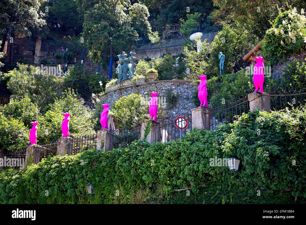 Museo del Parco at Marina di Portofino -2 Stock Photo - Alamy