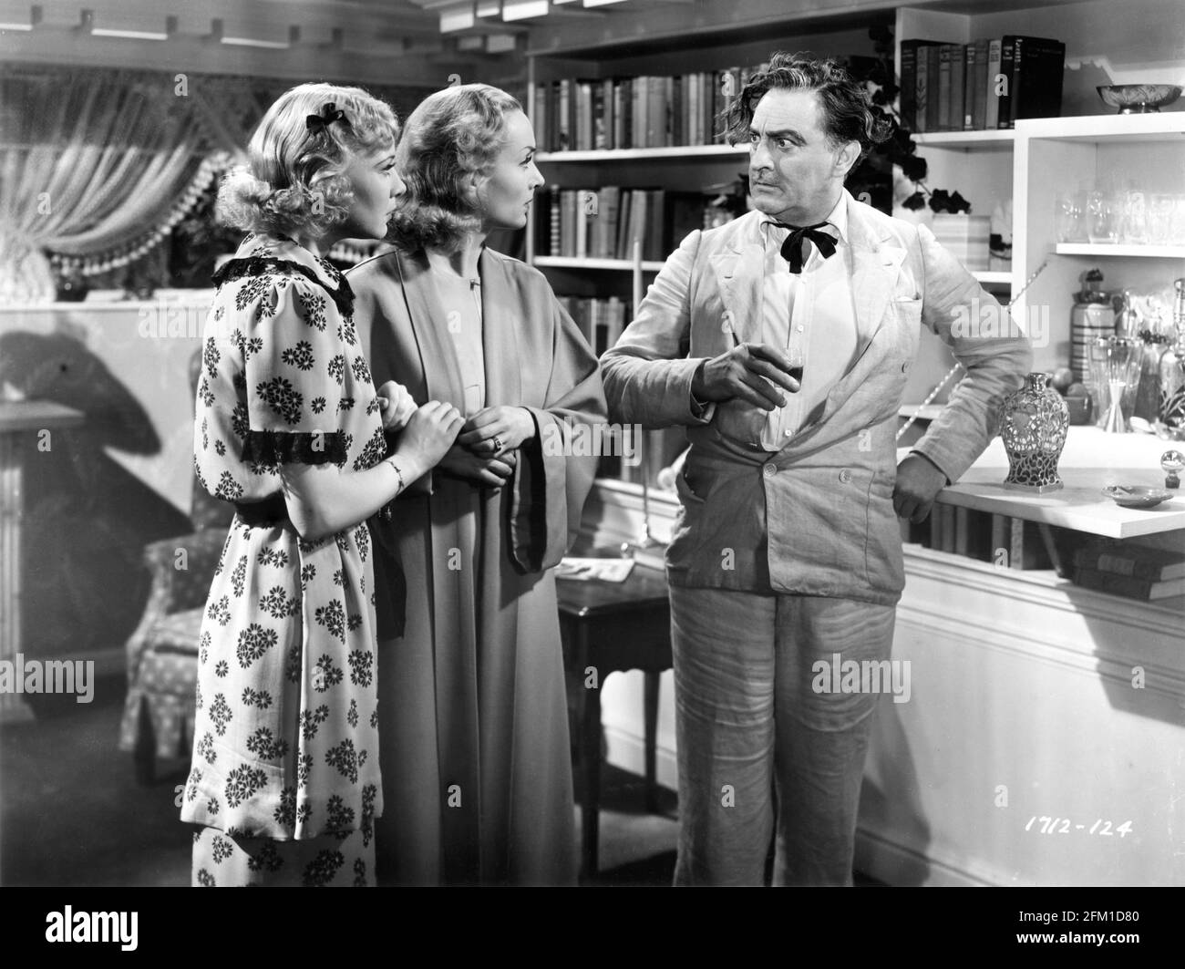 UNA MERKEL CAROLE LOMBARD and JOHN BARRYMORE in TRUE CONFESSION 1937 ...