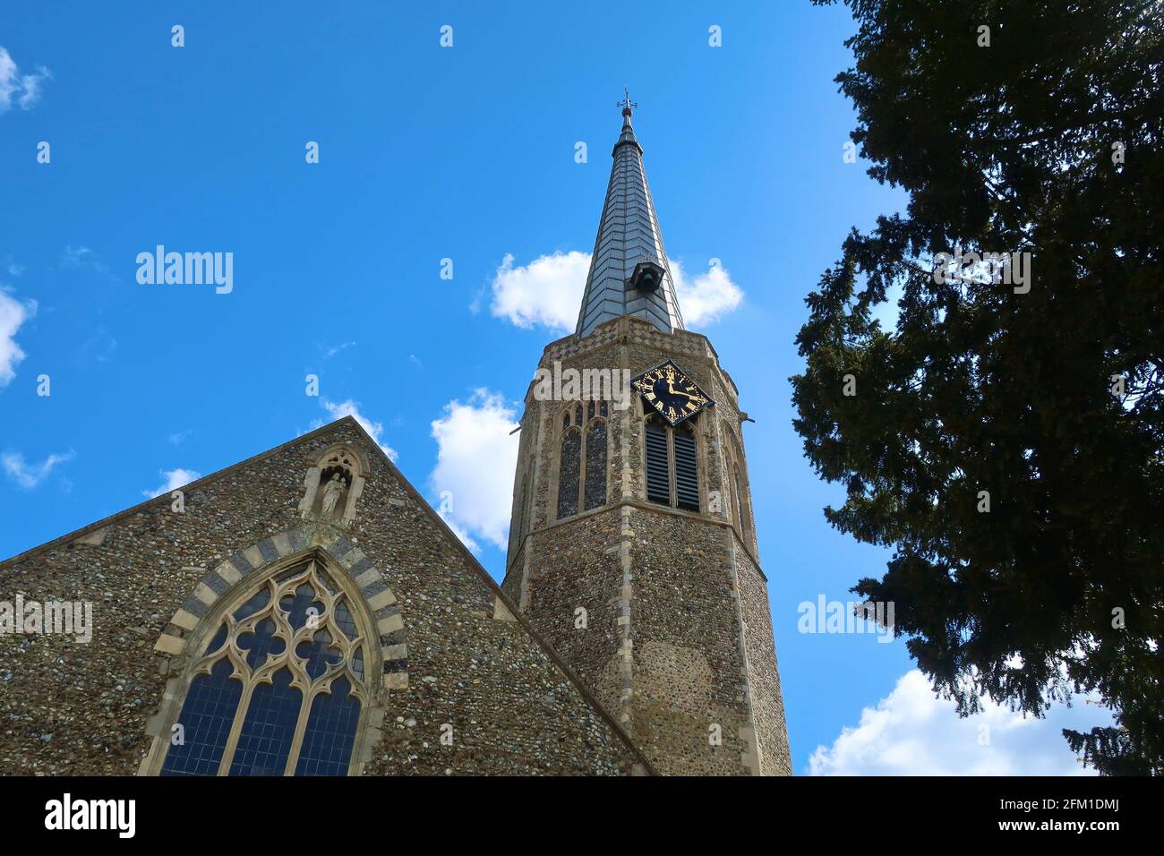 Wickham Market, Suffolk, UK - 5 May 2021: All Saints Church Stock Photo ...