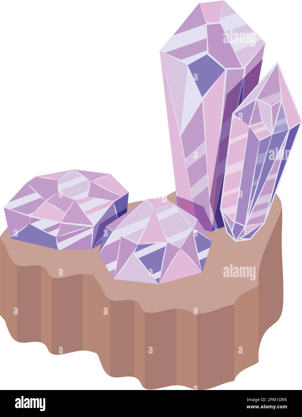 group of amethyst Stock Vector Image & Art - Alamy