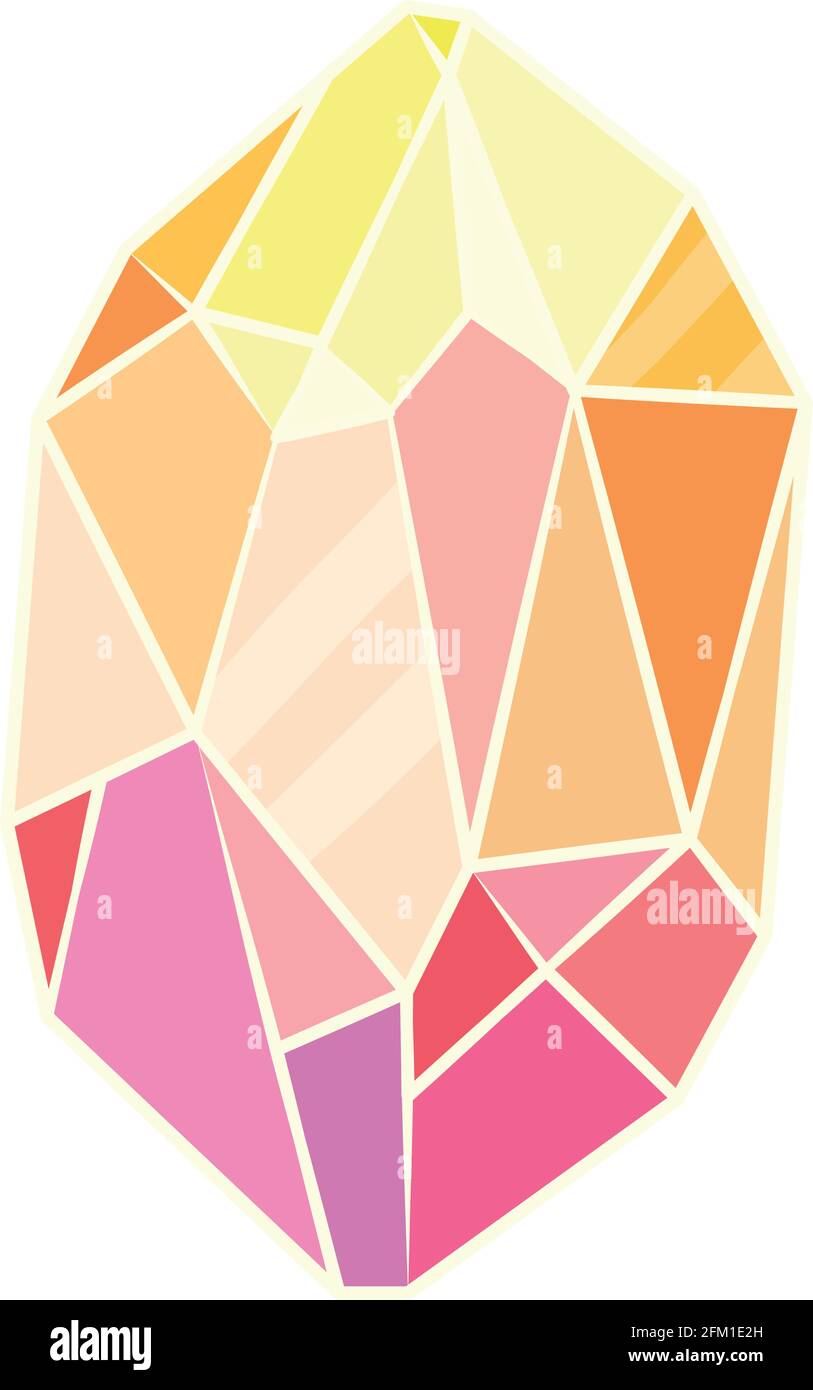 Cute Amber Crystal Stock Vector Image And Art Alamy