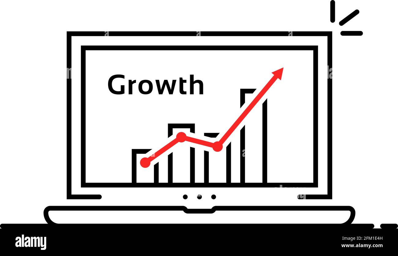 Exponential growth chart Stock Vector Images - Alamy