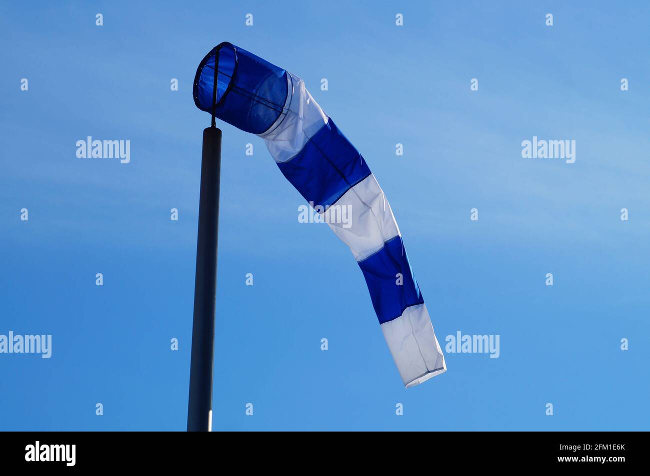 A windsock at the old airfield Frankfurt-Bonames Stock Photo - Alamy