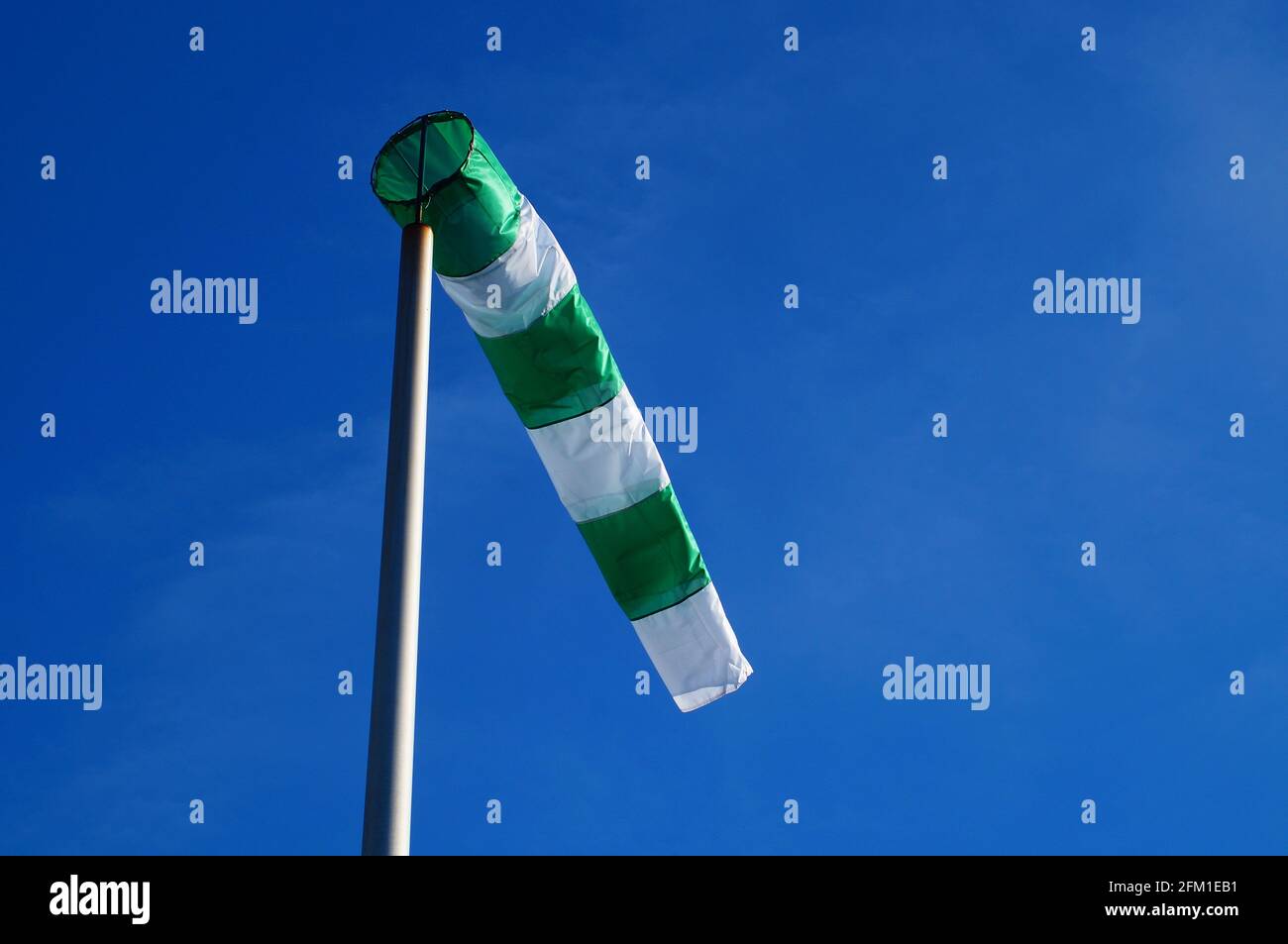 A windsock at the old airfield Frankfurt-Bonames Stock Photo - Alamy