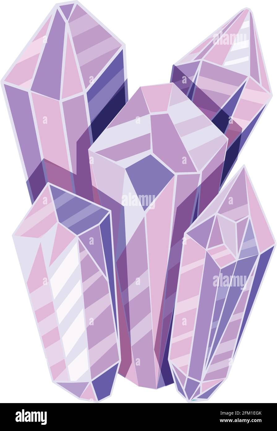 collection of amethyst Stock Vector Image & Art - Alamy
