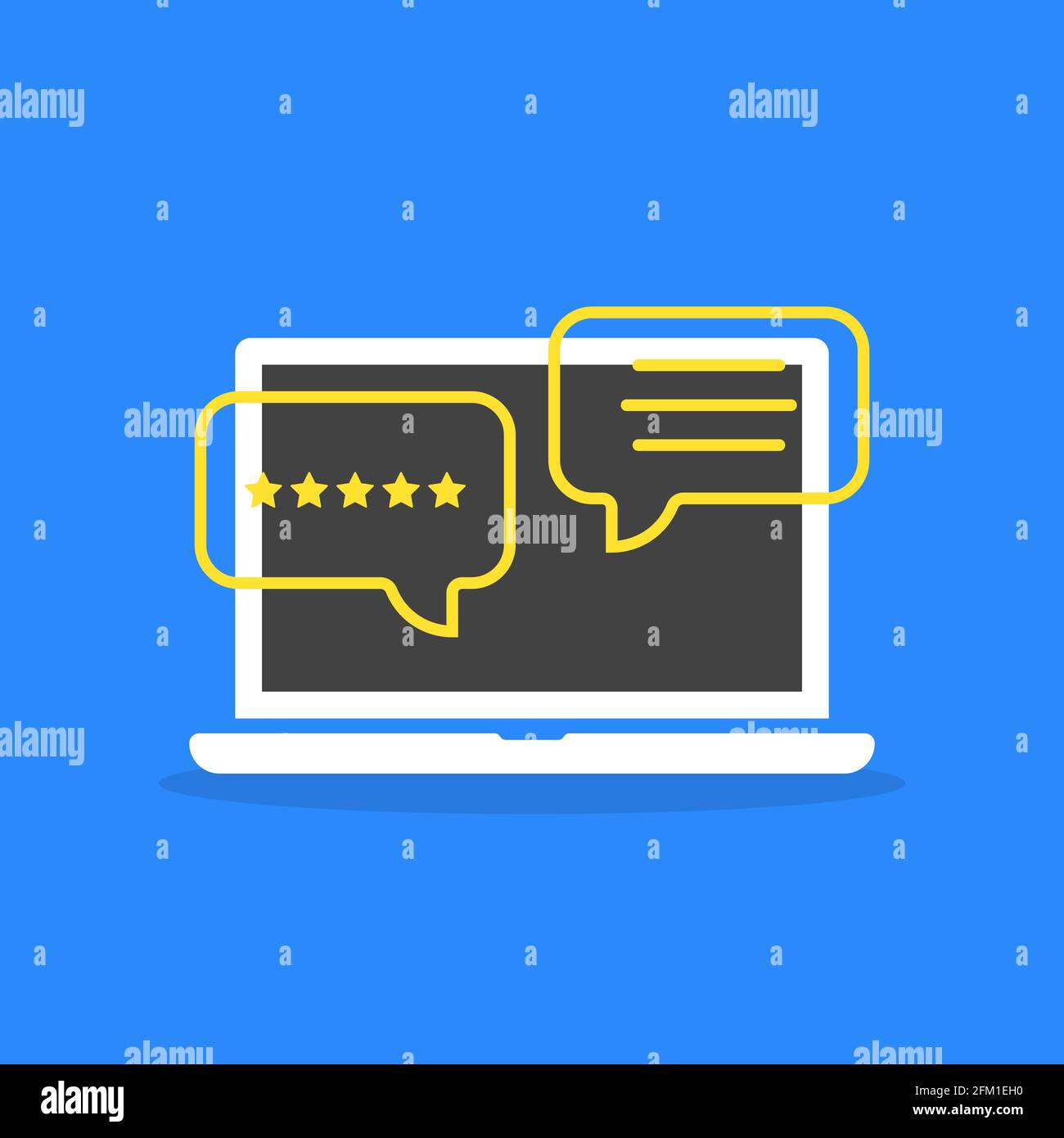 positive feedback from client or customer Stock Vector Image & Art - Alamy