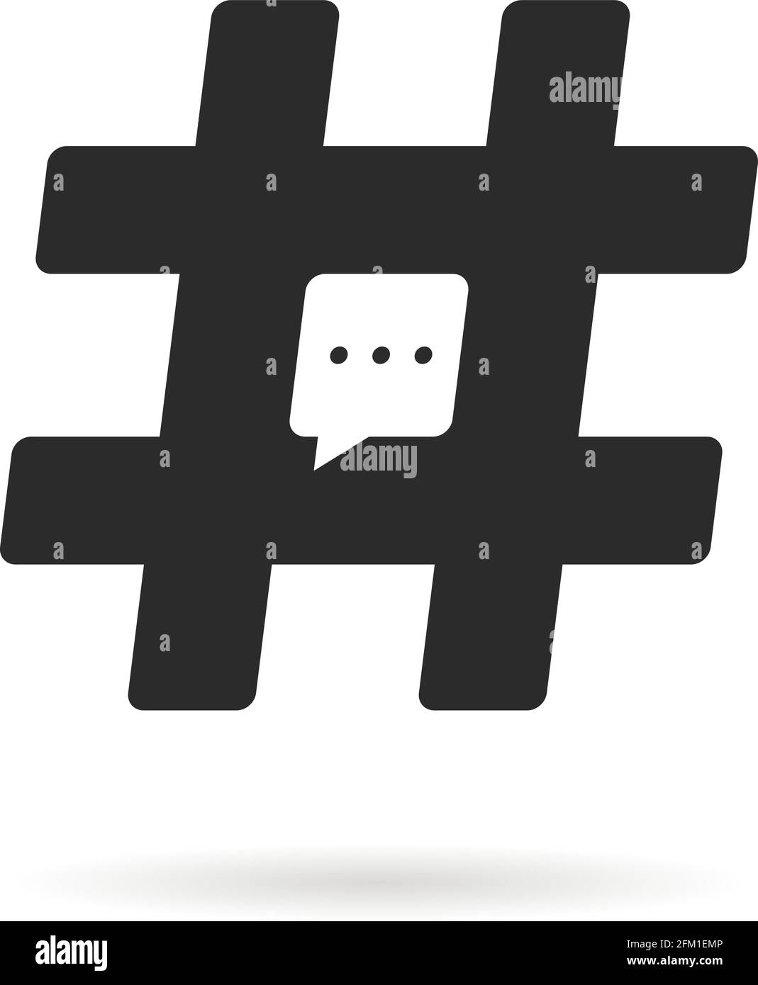 black short message like hashtag Stock Vector Image & Art - Alamy