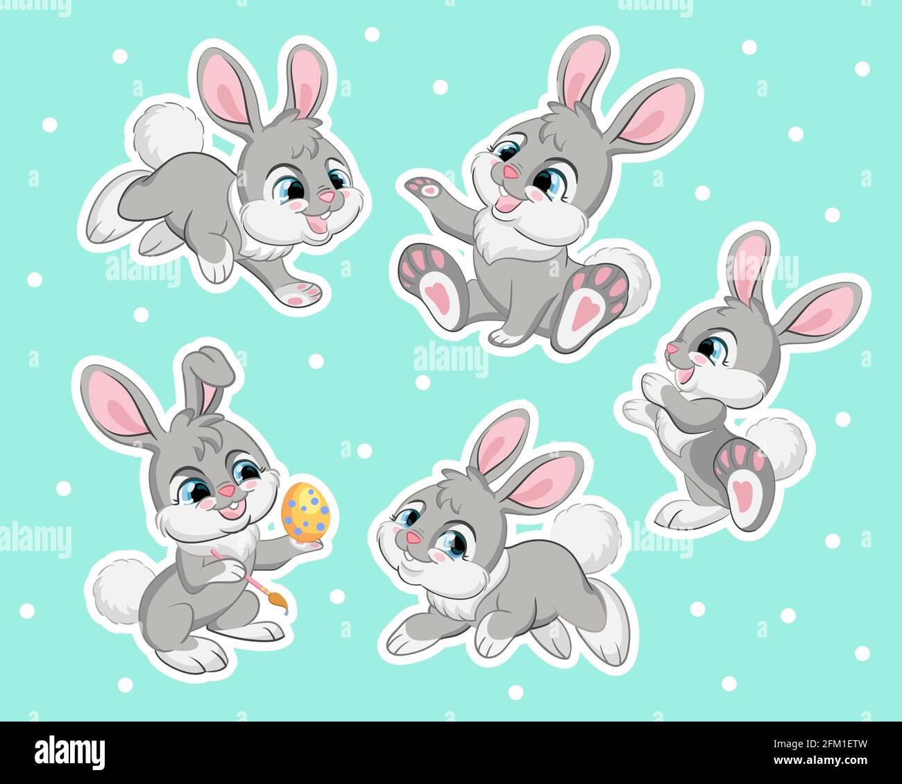 Rabbits room Stock Vector Images - Alamy