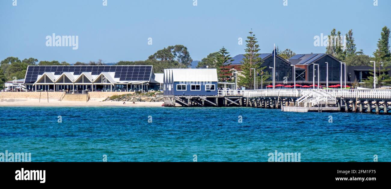 Busselton Jetty the longest timber-piled jetty in the southern ...