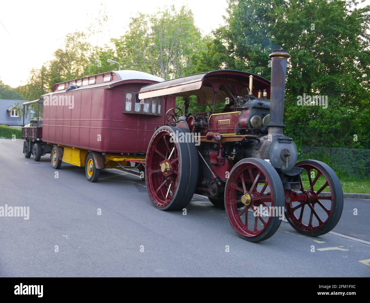 Traction engine trailer hi-res stock photography and images - Alamy