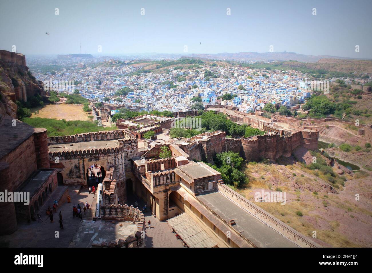 The Blue City Stock Photo - Alamy