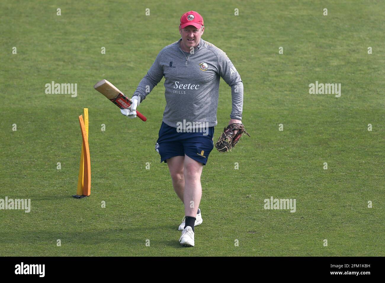 Essex head coach Anthony McGrath during Glamorgan vs Essex Eagles ...