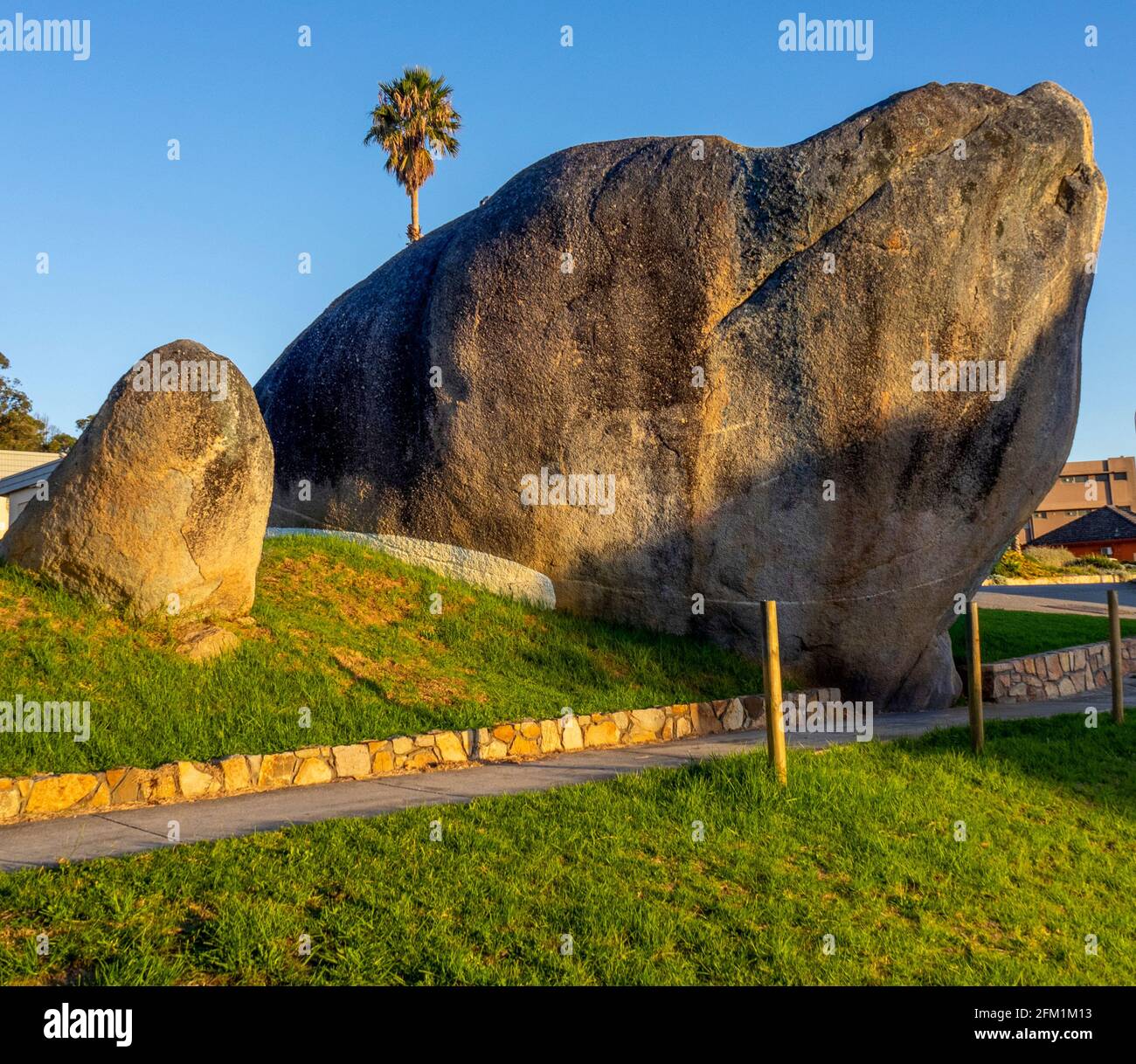 Dog Rock a granite boulder which resembles the head of a dog located on ...
