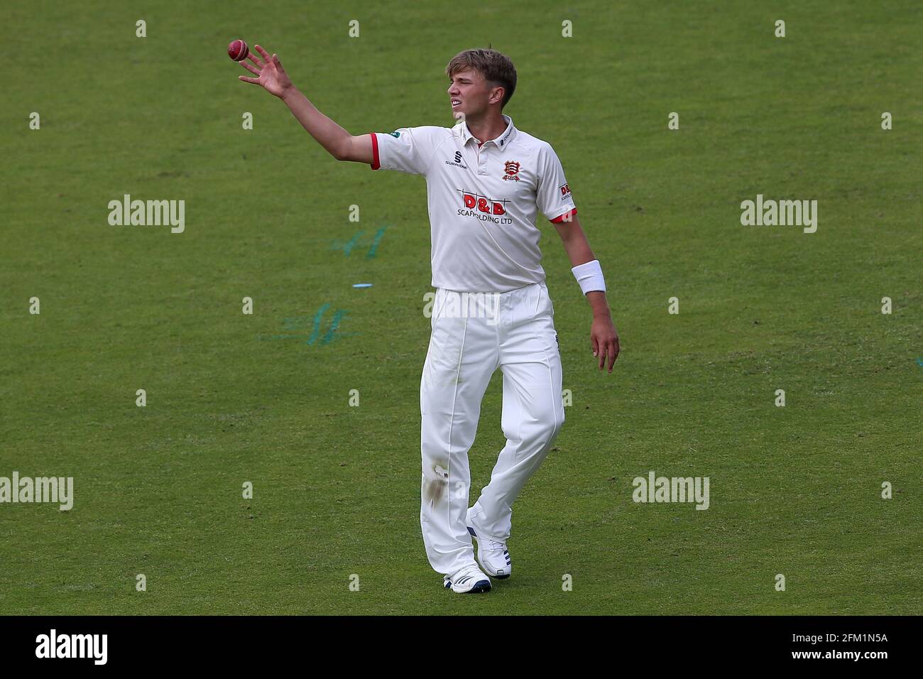 Aaron Beard of Essex during Nottinghamshire CCC vs Essex CCC ...