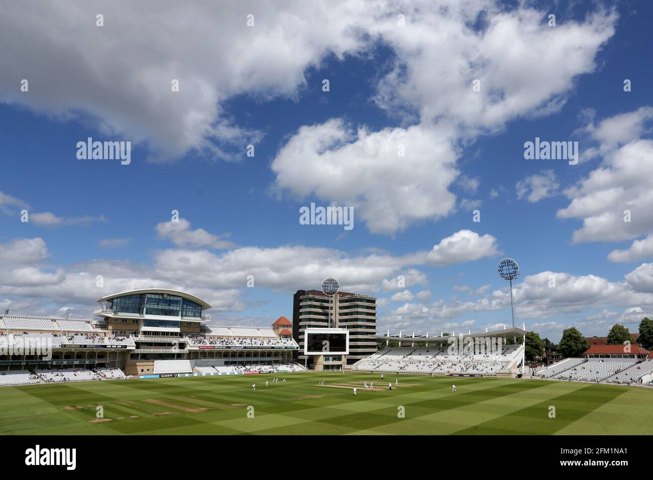 General view of play during Nottinghamshire CCC vs Essex CCC ...