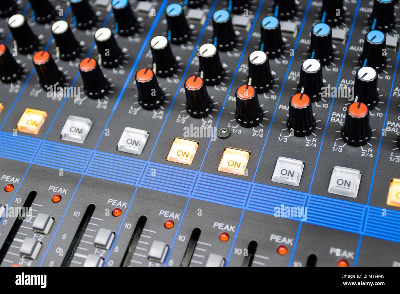Audio control buttons Sound Control Hi Fi system The audio equipment ...