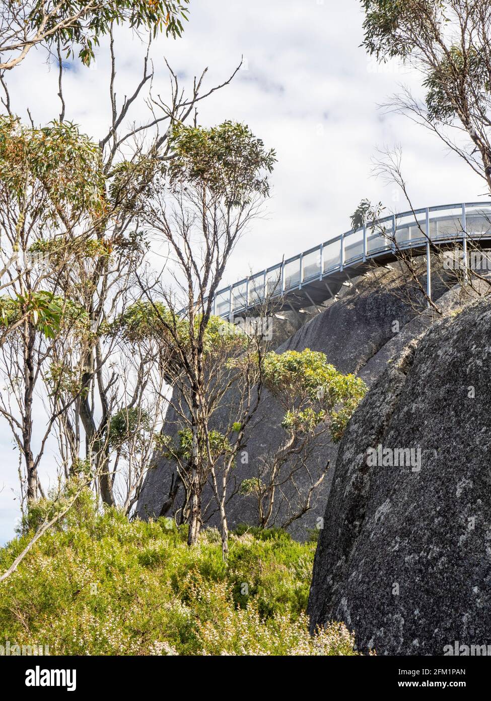 Stainless steel Granite Skywalk at Castle Rock Porongurup National Park ...