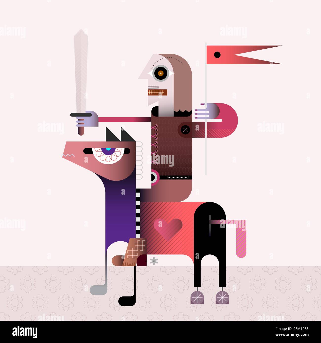 Knight image Stock Vector Images - Alamy