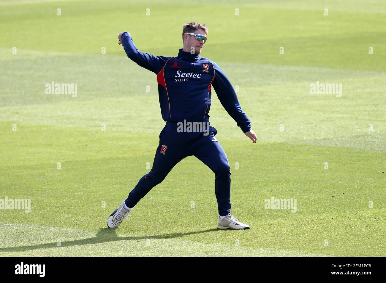 Robbie White of Essex during Surrey CCC vs Essex CCC, Specsavers County ...