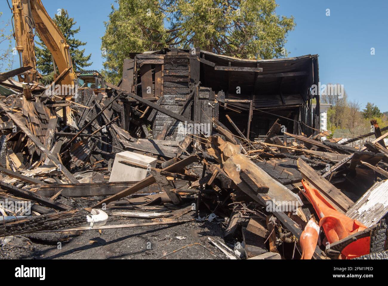 Building demolished aftermath hi-res stock photography and images - Alamy