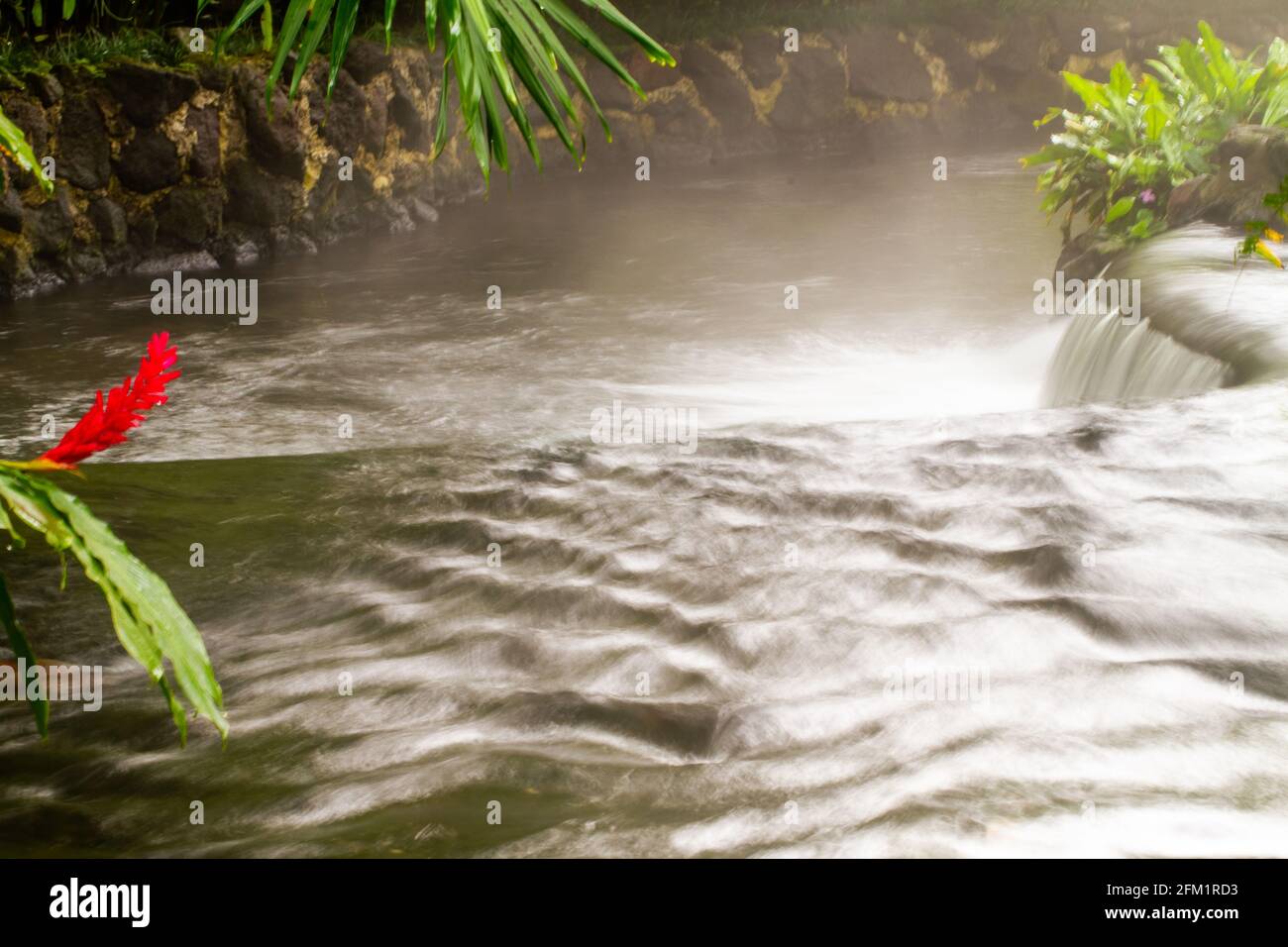 Thermal-water pools and non-pumped (free-flowing) hot spring rivers at ...