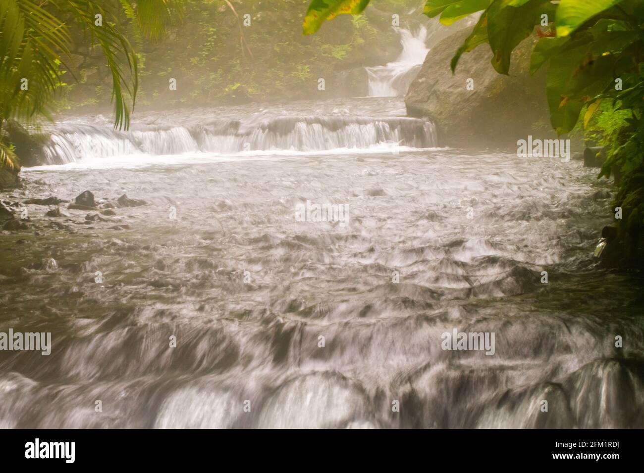 Thermal-water pools and non-pumped (free-flowing) hot spring rivers at ...
