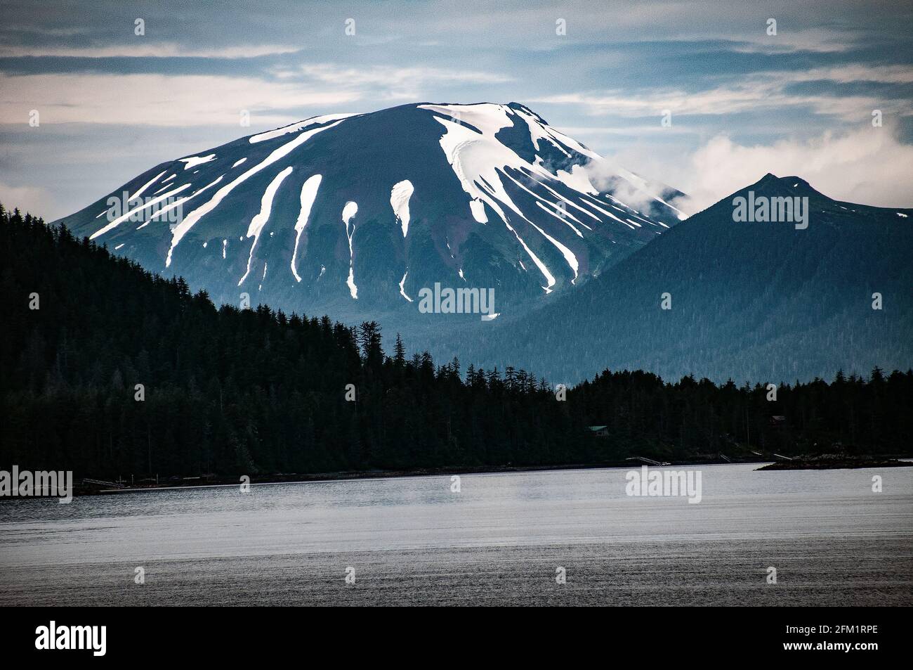 Mount Edgecumbe, dormant volcano, Sitka, Alaska Stock Photo - Alamy