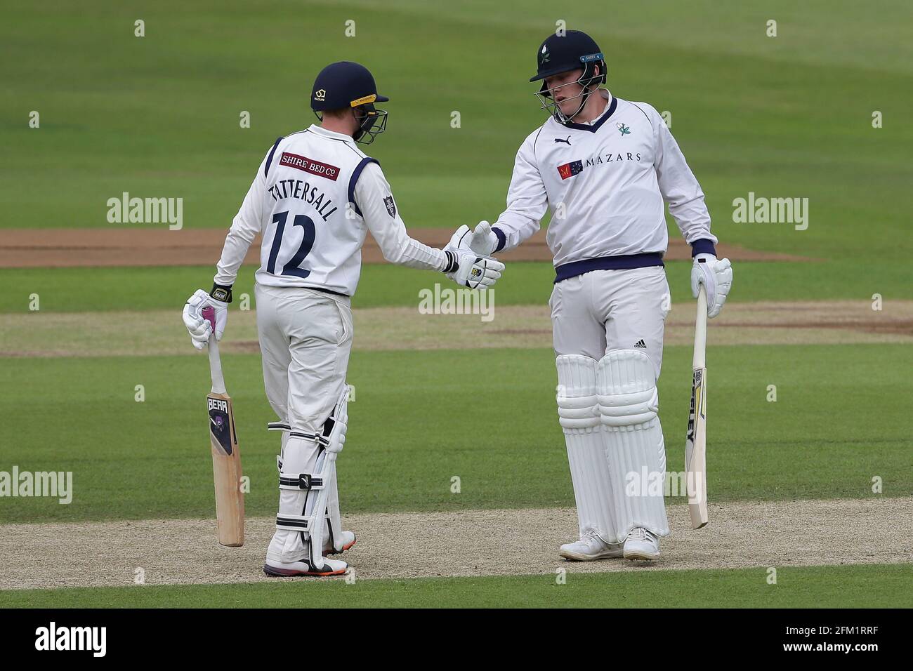 Fifty partnership for Jonathan Tattersall and Dom Bess of Yorkshire ...