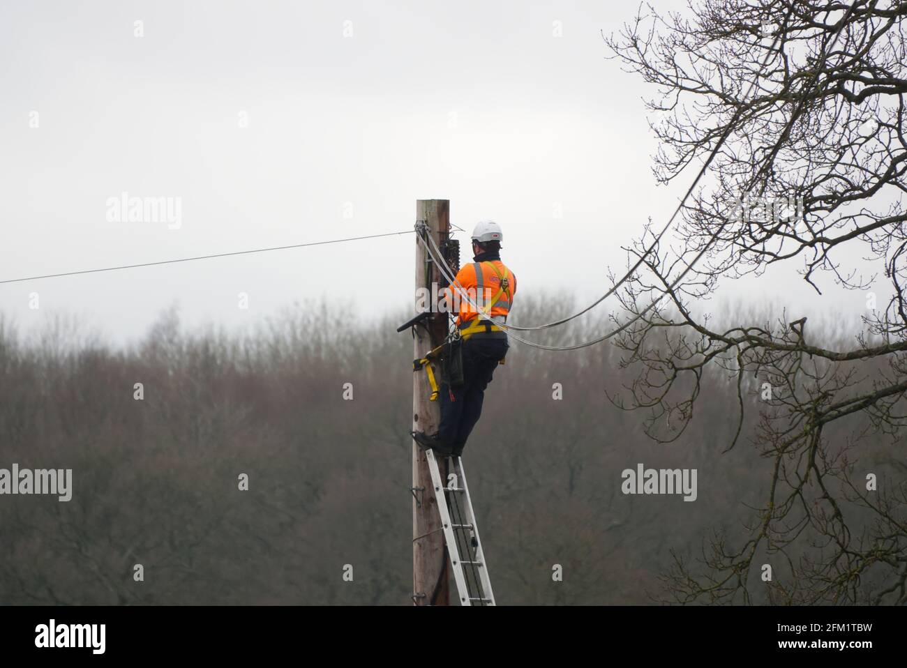 By openreach engineer working hi-res stock photography and images - Alamy