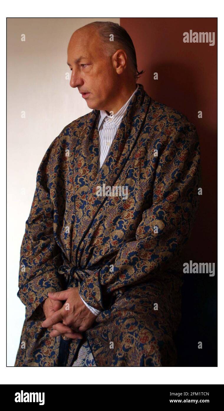 Tod Volpe....American Writer photographed in Londonpic David Sandison ...