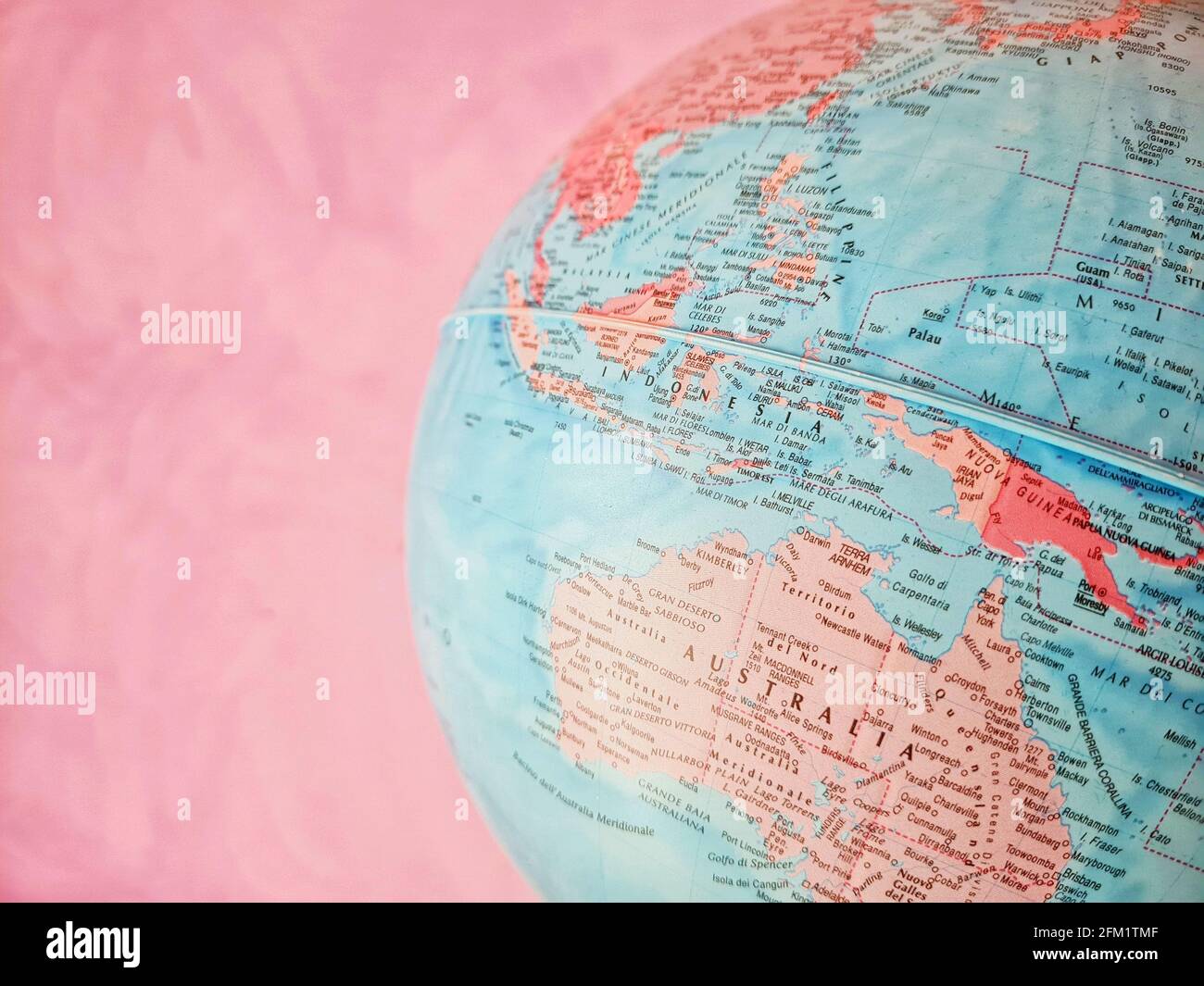 Austraila geography map hi-res stock photography and images - Alamy