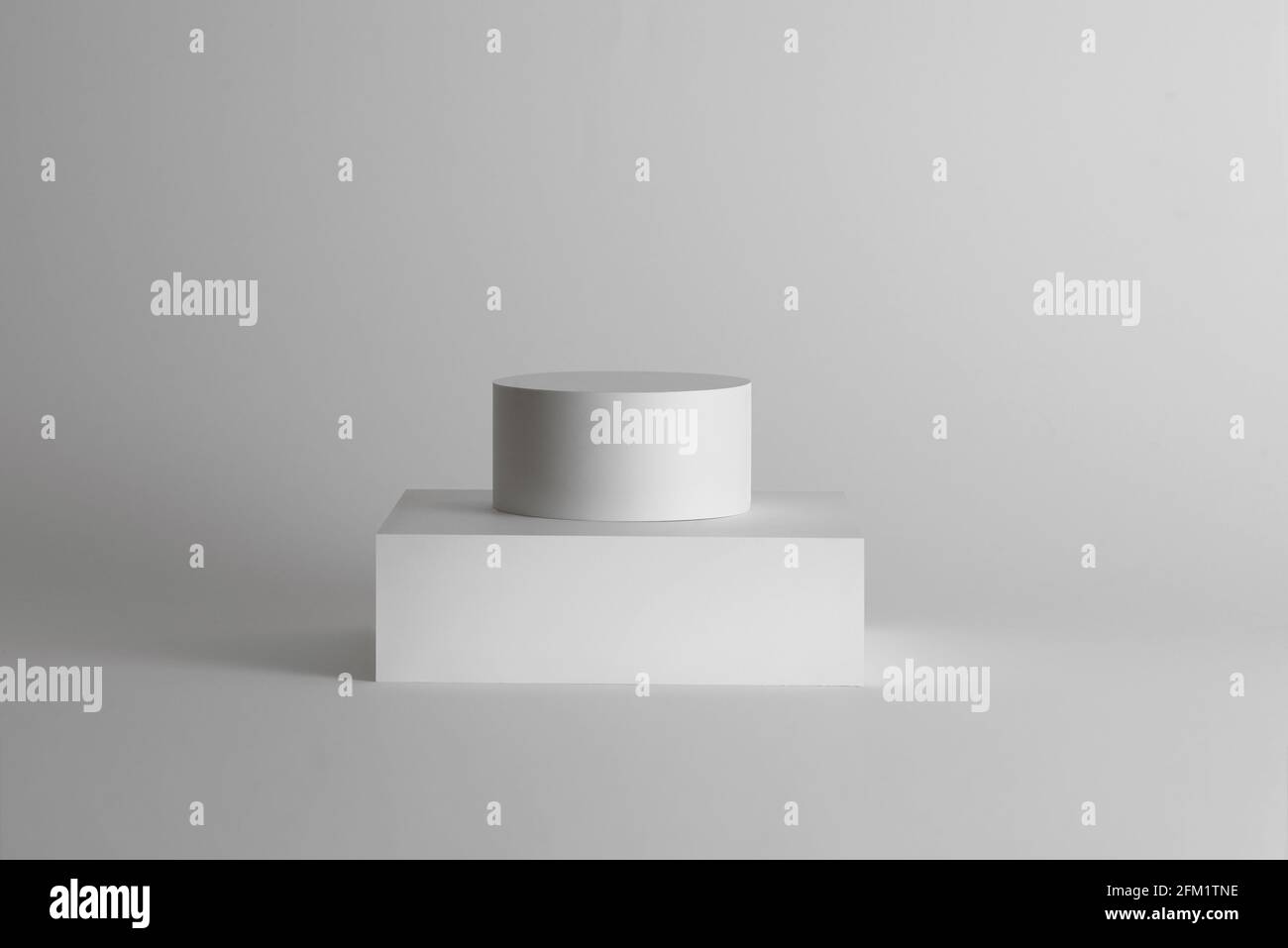 White Product Photography Base Background Mockup Template Stock Photo ...