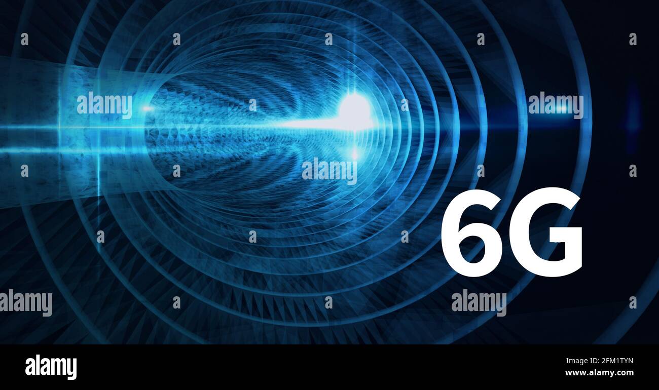 Animation 6g text in circles hi-res stock photography and images - Alamy