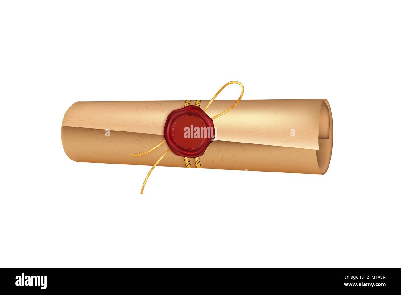 Parchment Scroll Design