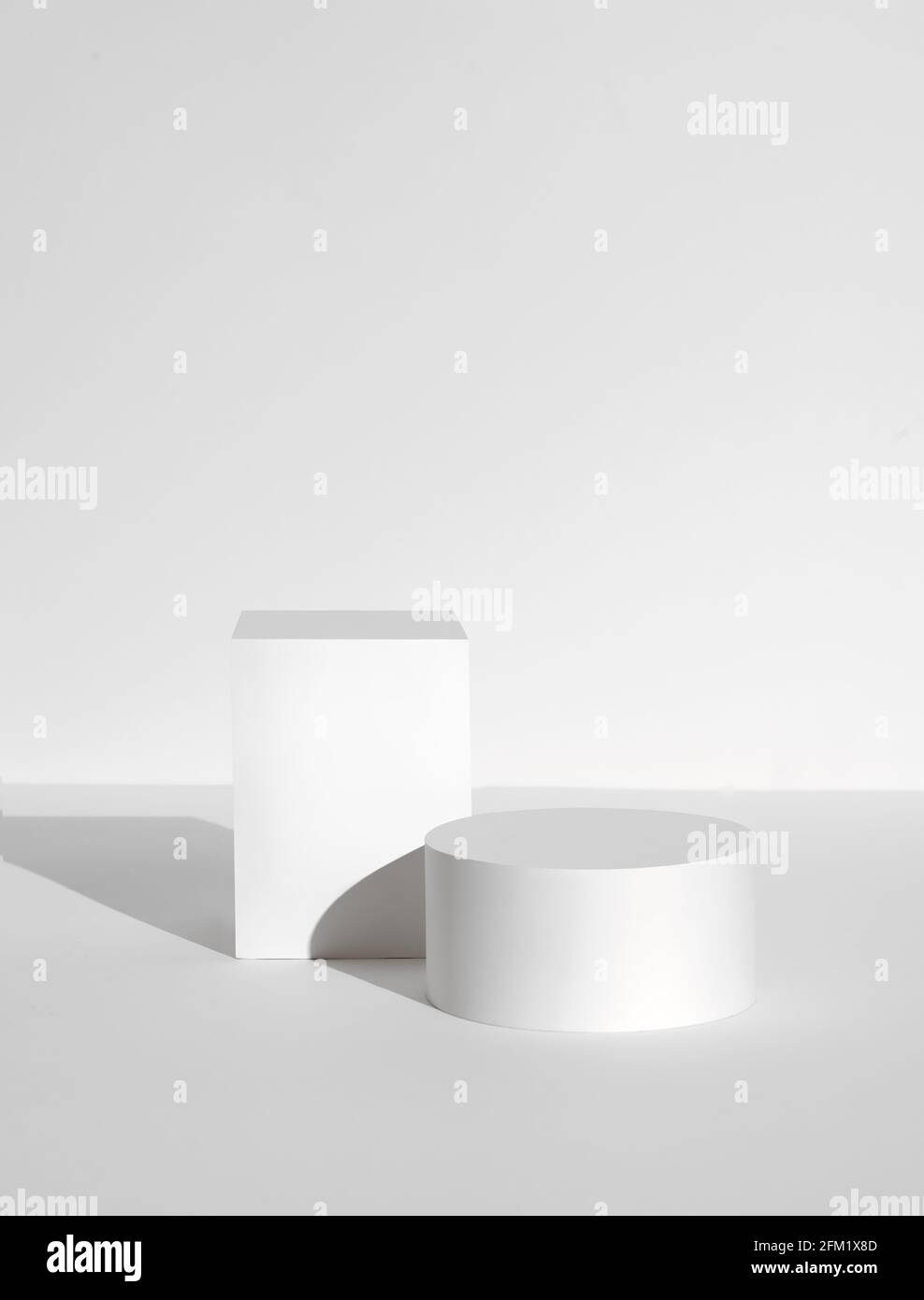 White Product Photography Base Background Mockup Template Stock Photo ...