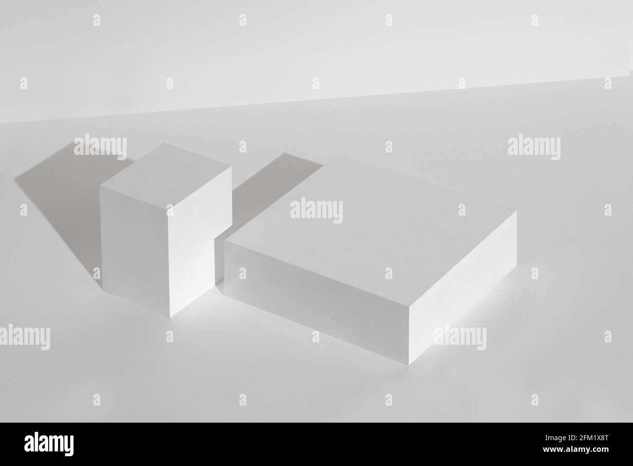 White Product Photography Base Background Mockup Template Stock Photo ...