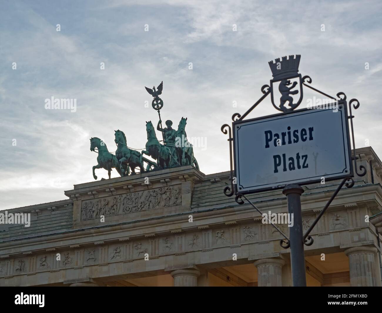Berlin pariser platz sign hi-res stock photography and images - Alamy