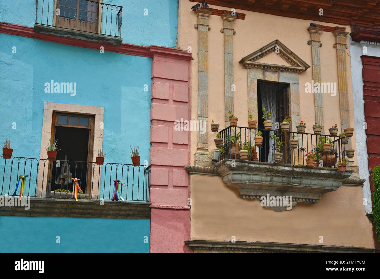 Spanish Window Wrought Iron Balcony High Resolution Stock Photography ...