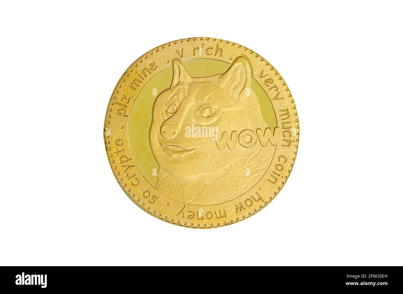 Dogecoin background Cut Out Stock Images & Pictures - Alamy