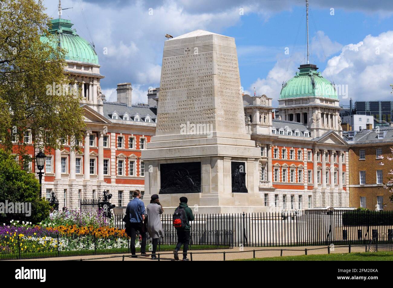 London, UK. 5th May, 2021. The Guards Memorial, also known as the ...