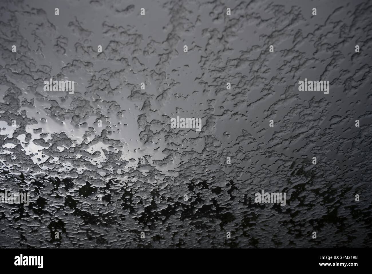 Hail stones on glass window hi-res stock photography and images - Alamy