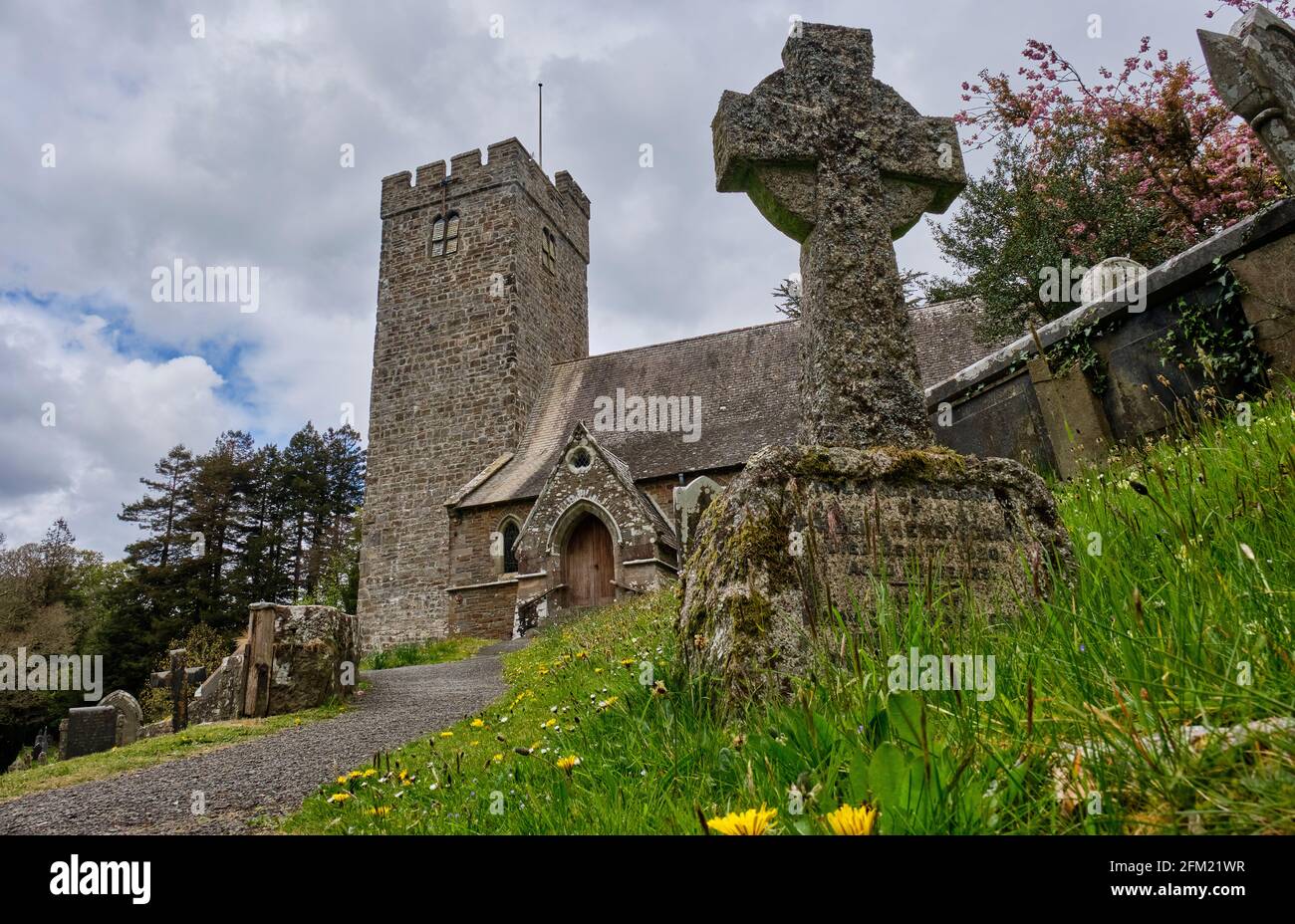 St Issell's Church, near Saundersfoot, Pembrokeshire Stock Photo - Alamy
