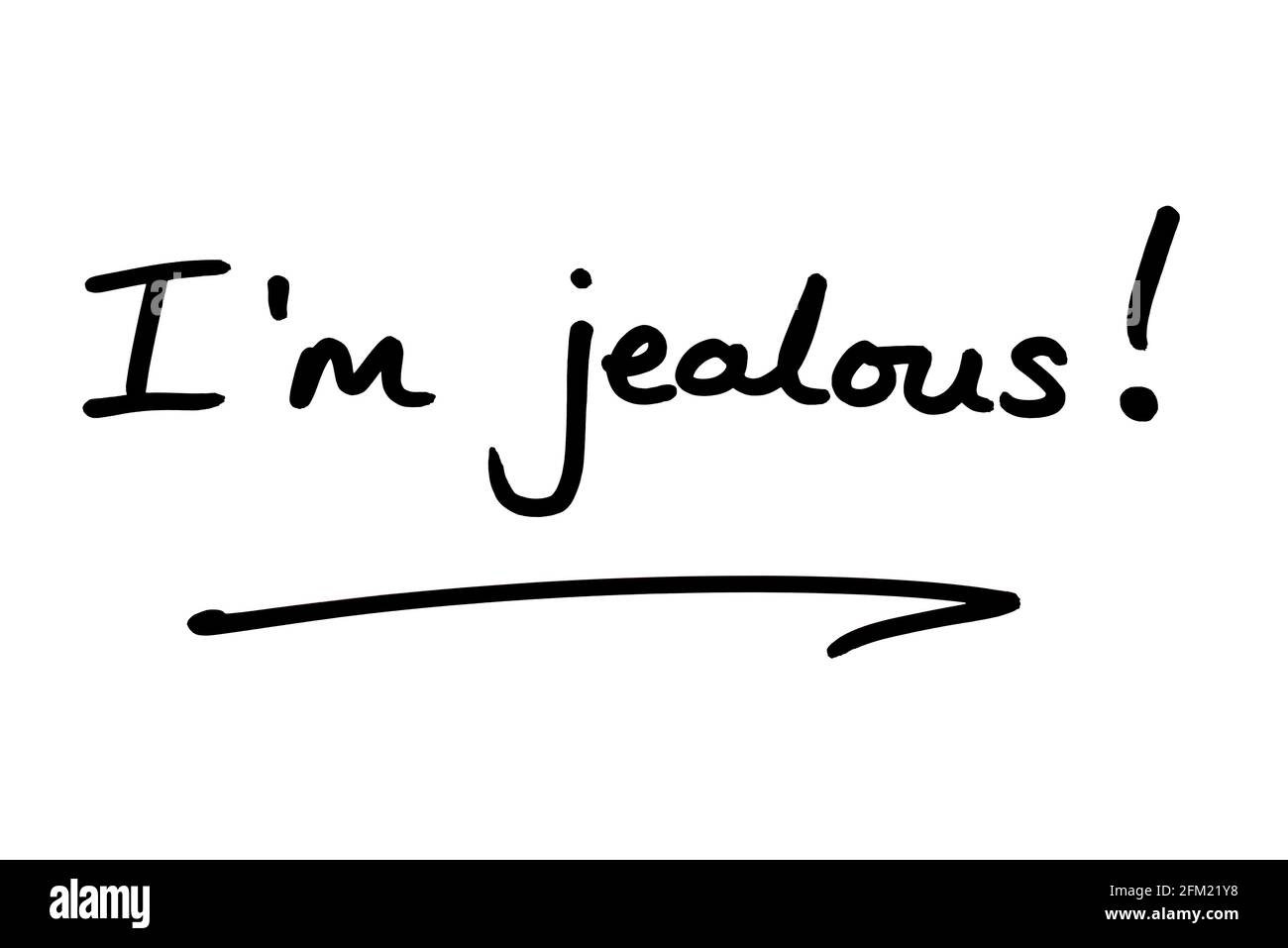 Im jealous hi-res stock photography and images - Alamy