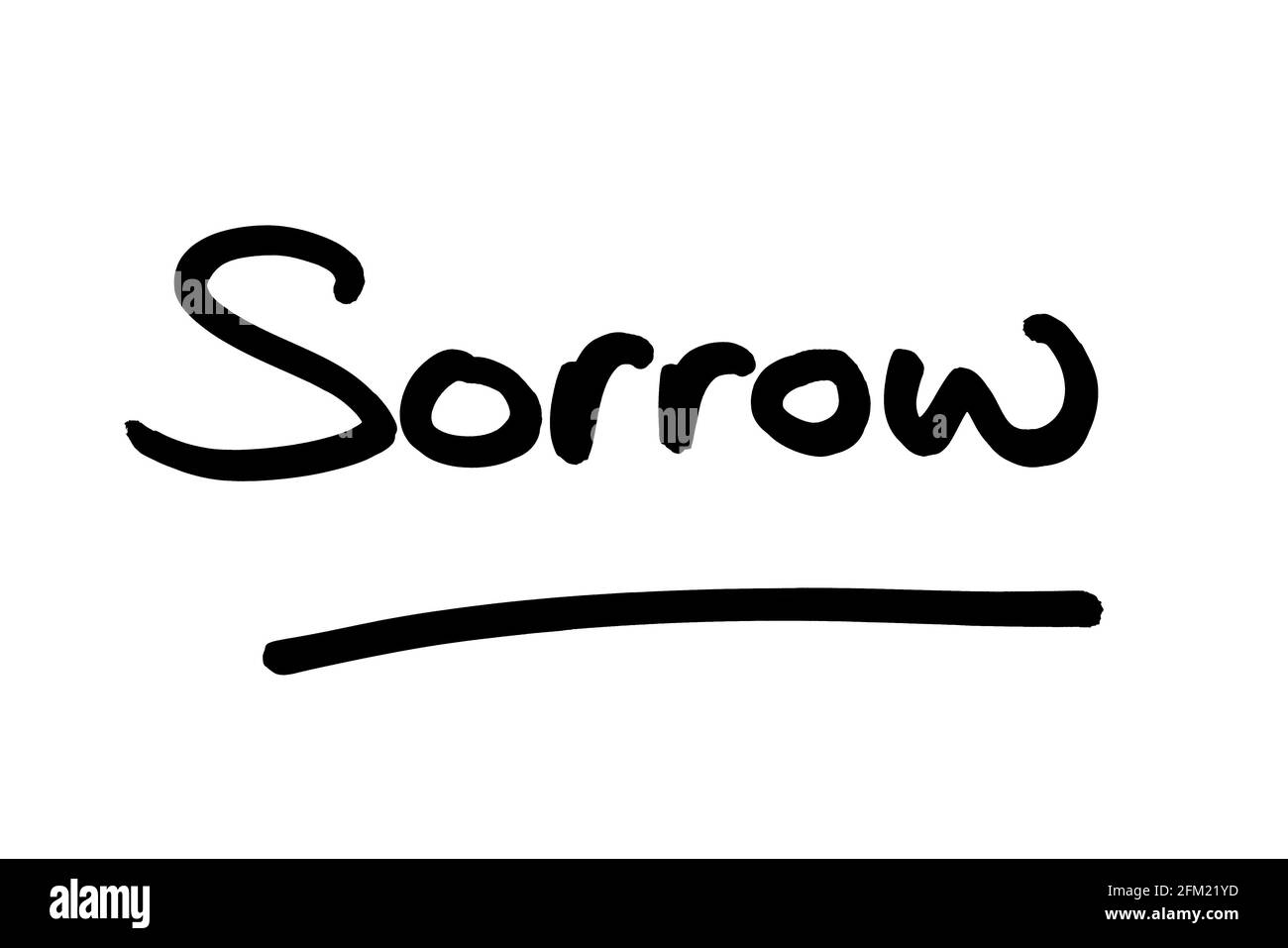 Sorrow worry Cut Out Stock Images & Pictures - Alamy